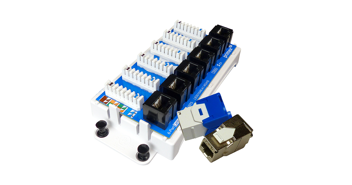 New Product Release: Cat6A Keystones and 6-Port Module - Primex ...